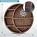 Amazon.com: Wooden Crescent Sun Moon Shelf Wall Decor - Decorative Boho ...