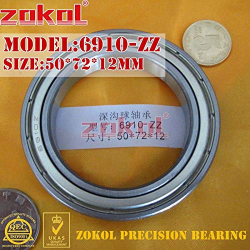 Ochoos 6910Z Bearing 6910 ZZ 1000910 (61910) 6910-ZZ Deep Groove Ball ...