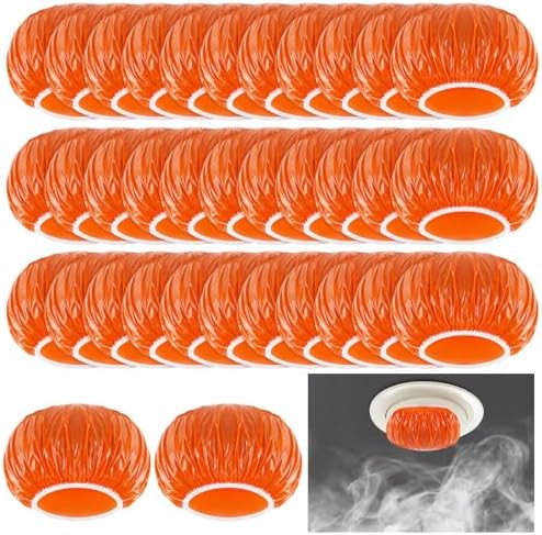 Tessco 60 Pieces Smoke Detector Fire Alarm Dust Cover Paint Cover ...