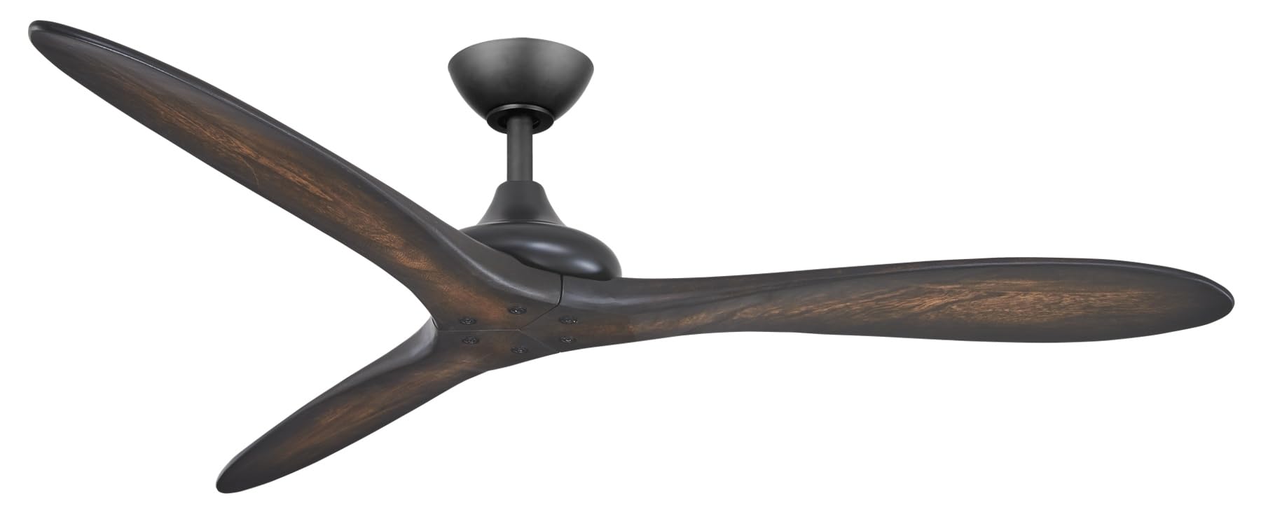 Amazon.com: Minka-Aire Vapor 60" Six-Speed Ceiling Fan in Coal Black ...