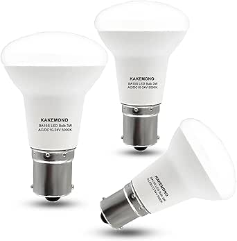 KAKEMONO 1383 1139 R12 LED Reflector Light Bulb 12V 24V BA15S SC ...