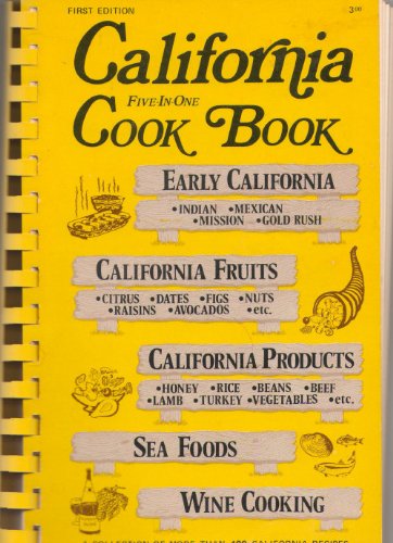 California five-in-one cook book: A collection of more than 400 California recipes | Amazon.com.br
