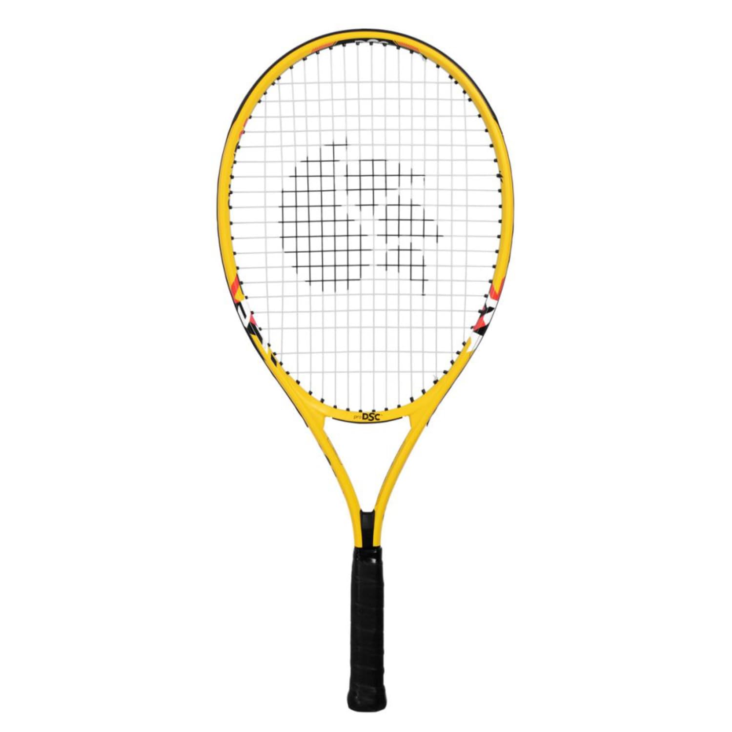 Buy DSC Champ-25 Aluminium Tennis Racquet, Color - Yellow (Strung ...