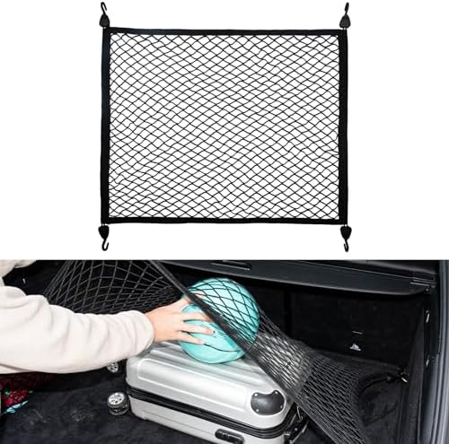 Amazon.com: VEHIRIE Cargo Net for SUV Car Trunk Net Organizer with ABS ...