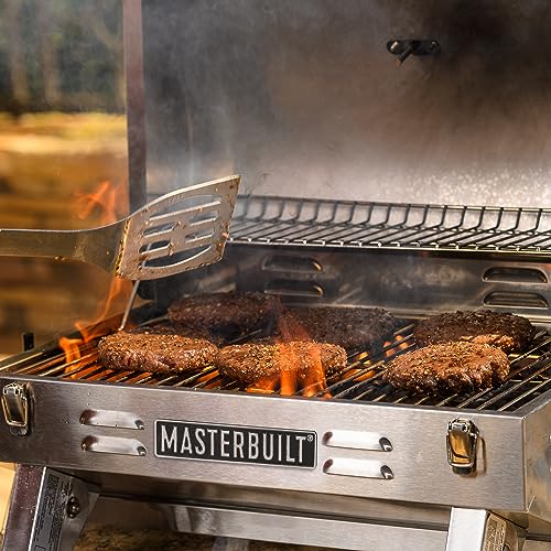 Masterbuilt MB20030819 Portable Propane Grill, Stainless Steel - Grill ...