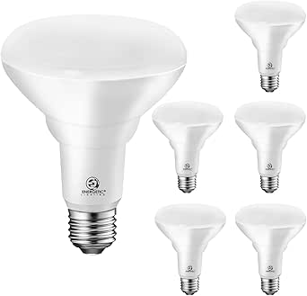 Energetic 6-Pack BR30 LED Recessed Light Bulb, 8.5W=65W, 2700K Soft ...