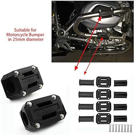 Amazon.com: PRO Guards Crash Bar Protectors for Harley Davidson's Front ...