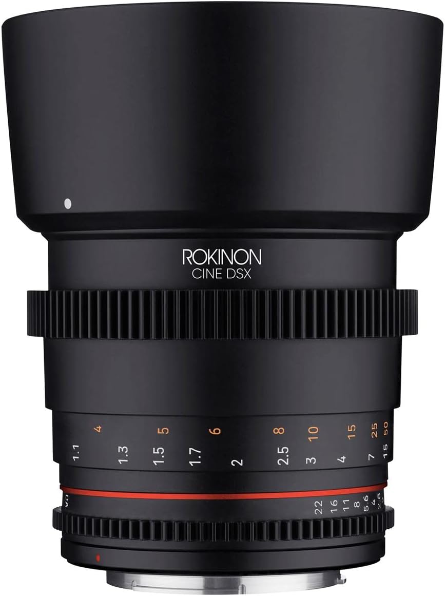 Amazon.com : Rokinon Cine DS T1.5 4-Piece Cinema Lens Kit for Canon EF ...