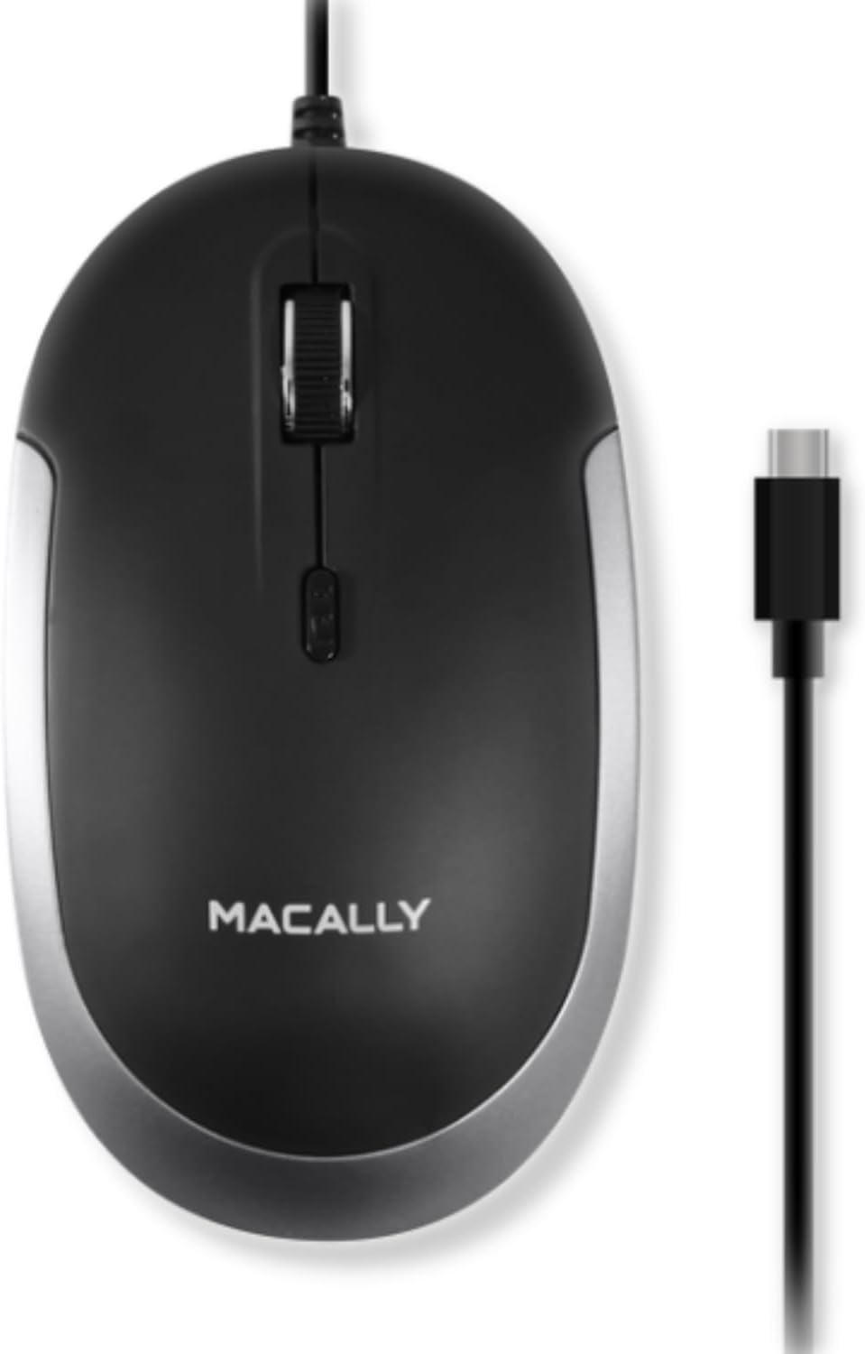 Amazon.com: Macally USB Type C Mouse - Slim & Compact Design - USB C ...