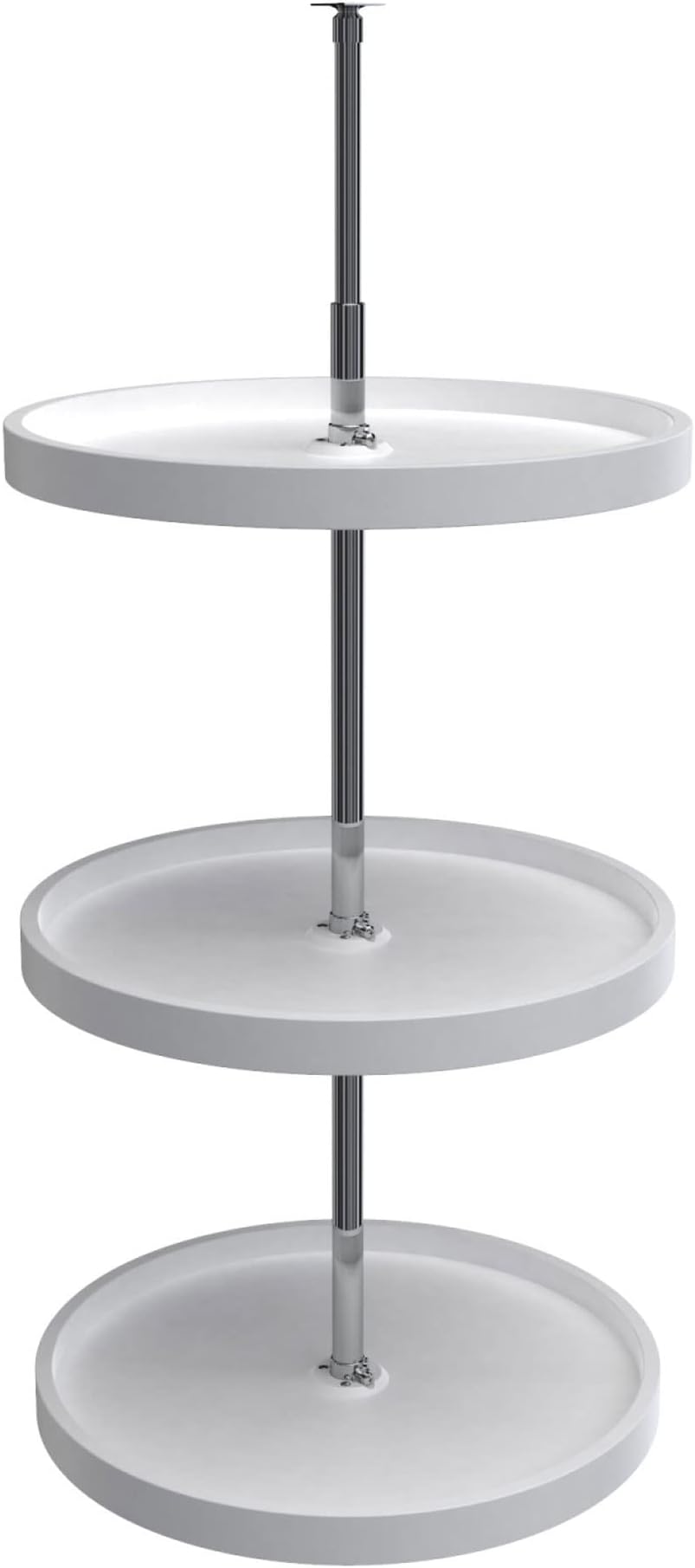 Amazon.com: Rev-A-Shelf Polymer D-Shape 5-Shelf Lazy Susans w/Post ...