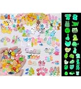 Amazon.com: Luminous Mini Resin Animals 100 Pcs Tiny Animals Mini Ducks ...
