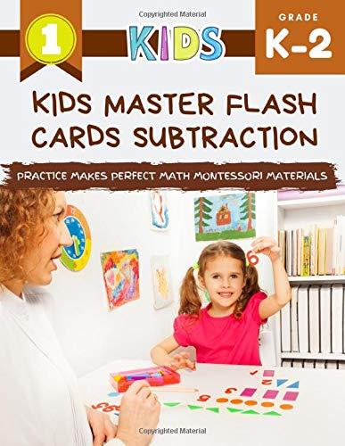 Buy Kids Master Flash Cards Subtraction Practice Makes Perfect Math ...