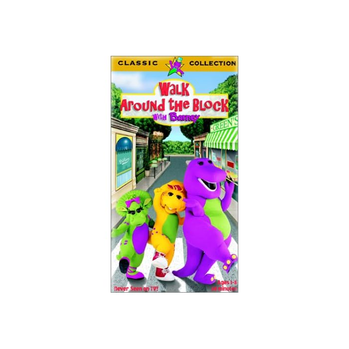 Buy Barney - Walk Around the Block with Barney [VHS] Online at ...