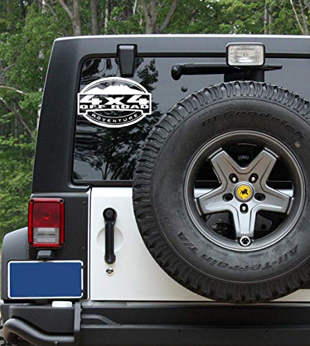 ISEE 360® Stickers for Car Exterior for Thar 4 x 4 Off Road Adventure ...
