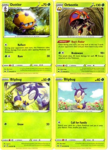 Bug Type Pokemon Cards