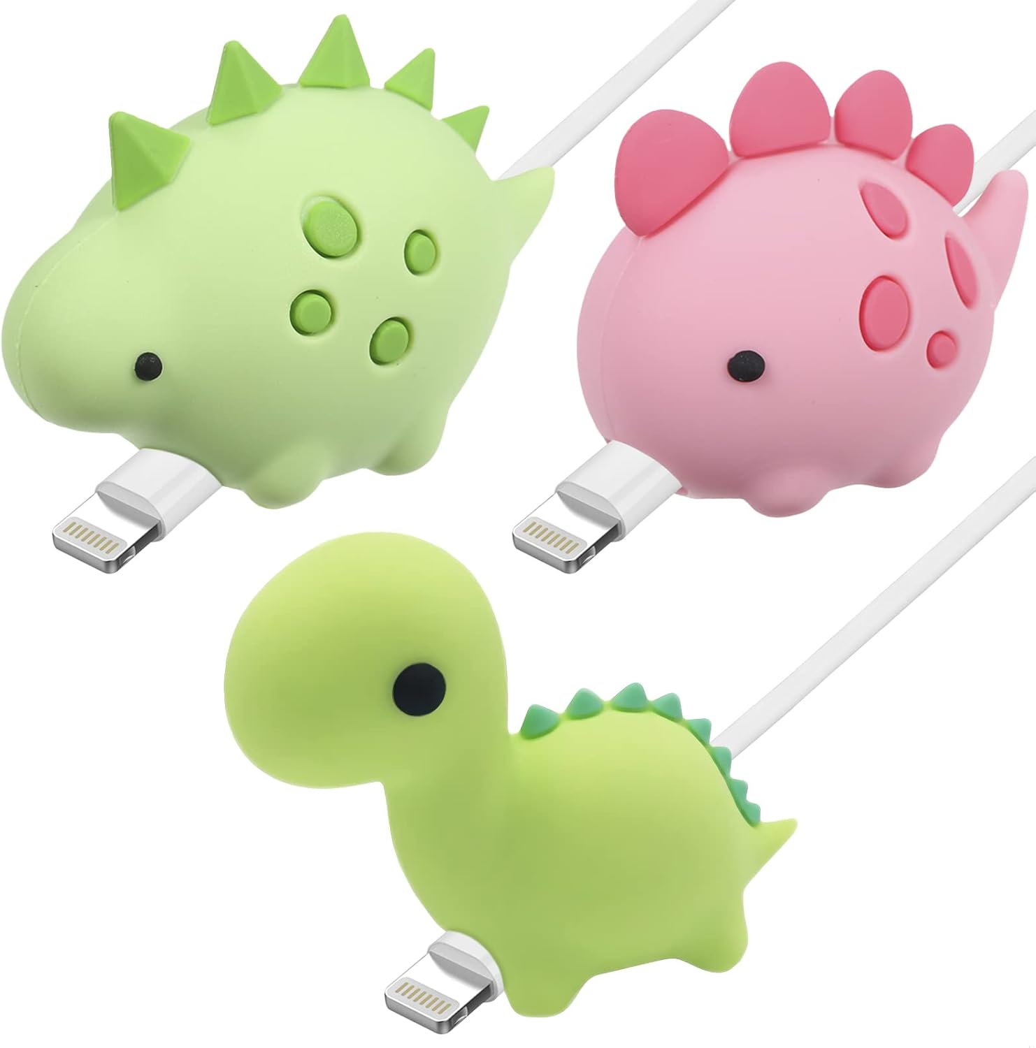 Amazon.com: Phone Charger Cord Protector Animals - 3pcs Cable Protector ...