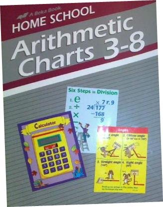 Home School Arithmetic Charts and Games 3-8: A Beka Book: Amazon.com: Books