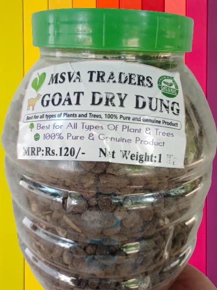 Organic Fertilizer Pure Goat Manure 1Kg : Amazon.in: Garden & Outdoors