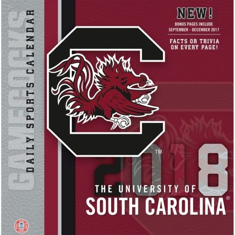 South Carolina Gamecocks 2018 Calendar: 9781469349404: Amazon.com: Books
