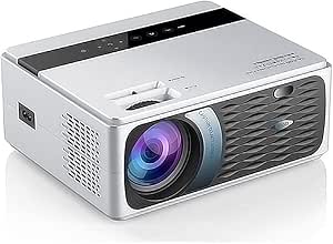 Amazon.com: 1080P Projector Full Mini Projector USB Mirroring Video ...