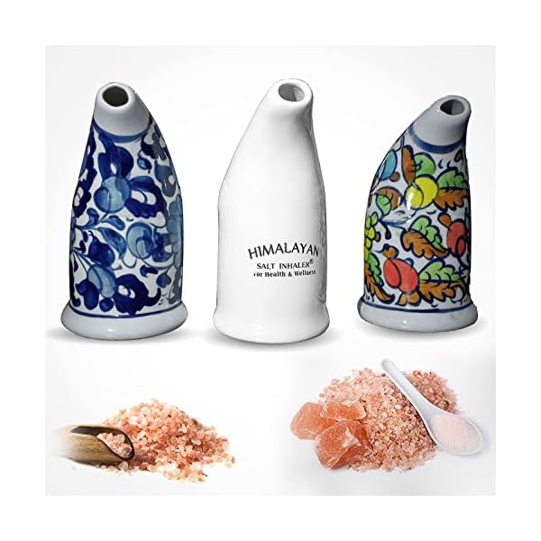 Himalayan Salt Inhaler Ceramic Salt Pipe/Salt Inhaler The Salt Therapy ...