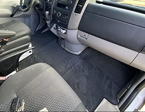 Amazon.com: Auto Mat Store One-Piece Front Carpet Floor Mat with Serge ...
