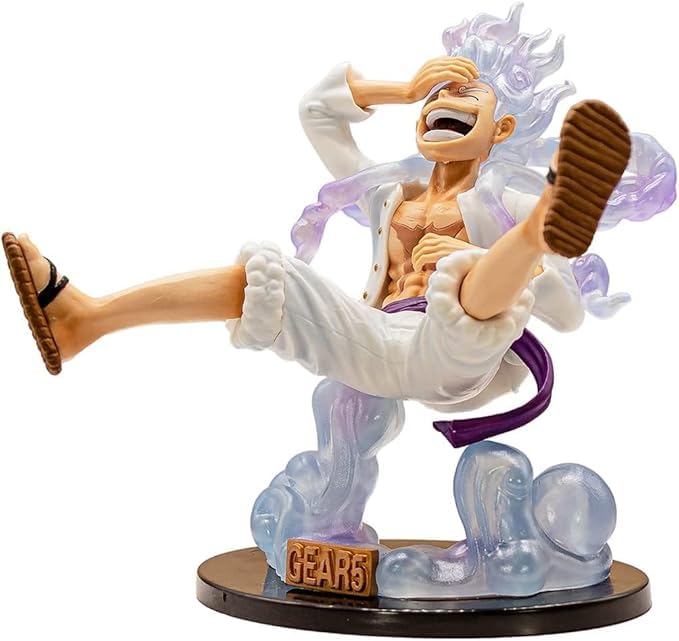 Buy MY genie BOX Luffy Gear 5 Laughing | One Piece Anime Action Figures ...