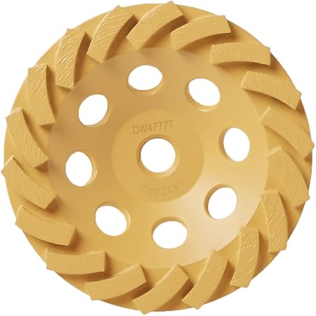 DEWALT Concrete Grinding Wheel, Double Row, Diamond Cup, 5-Inch (DW4777 ...