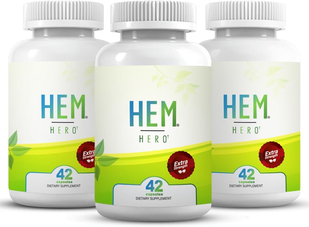 Amazon.com: Hem Healer Hem Hero Extra Strength Hemorrhoid Treatment ...