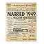 Stuff4 60th Anniversary Poster Unframed - Married In 1965 Newspaper ...