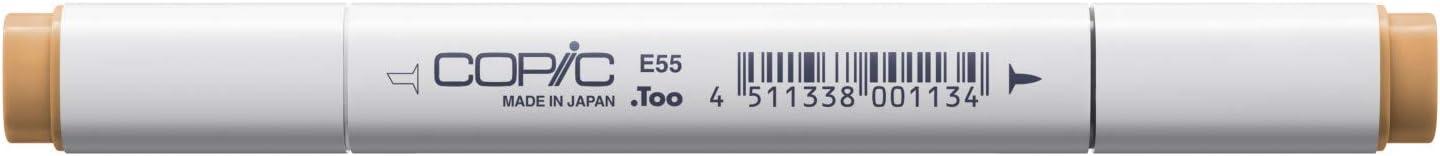 Amazon.com: Copic Classic, Dual-Tip Alcohol Marker, E55-Copic, Light camel
