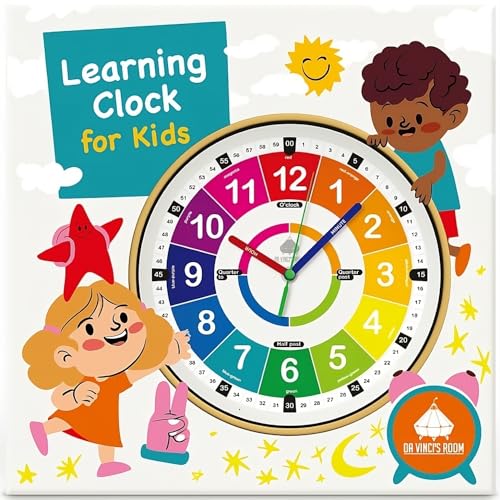 Amazon Best Sellers: Best Kids' Room Clocks