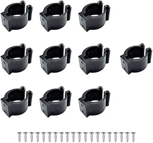 Amazon.com : 10Pcs Fishing Pole Rod Holder Clips,Billiards Snooker Cue ...