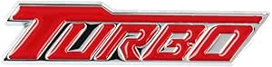 Amazon | Negesu(ネグエス) TURBO ターボ エンブレム 立体ステッカー | エンブレム | 車＆バイク