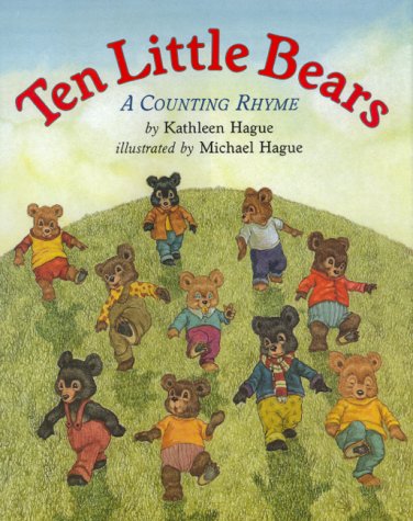 Amazon.com: Ten Little Bears: A Counting Rhyme: 9780688163839: Hague ...