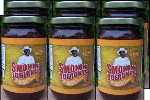 Amazon.com: Spicy Barbecue Sauce by Smokin' Joe Jones Spicy Flavor 6 ...