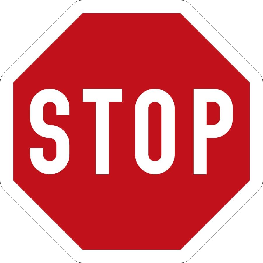 Stoppschild Zeichen 206