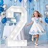 3.3FT Large Marquee Light Up Numbers 2, Cool White LED Giant Mosaic ...