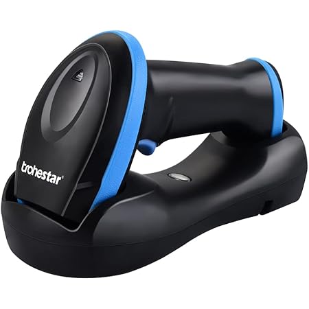 Amazon.com : REALINN Cordless Barcode Scanner 2D QR Code Bar Code ...