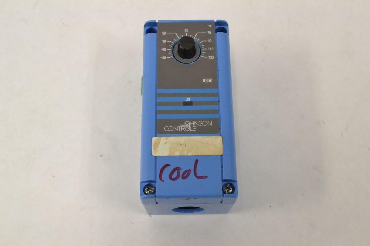 Amazon.com: JOHNSON CONTROLS A350AA-1 -30-130F 24V-DC TEMPERATURE ...