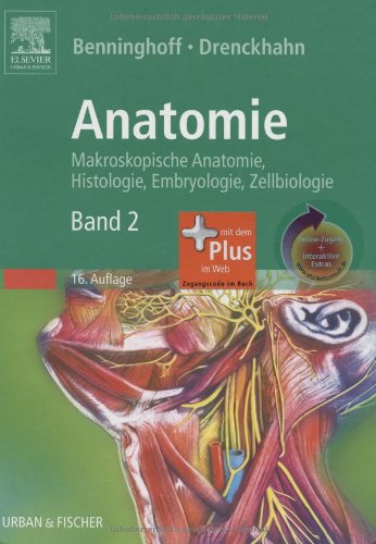 Amazon.com: Anatomie 2: 9783437423512: Alfred Benninghoff: Books