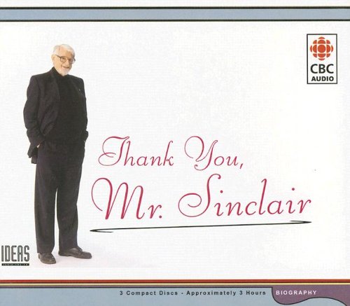 Thankyou, Mr. Sinclair | Amazon.com.br