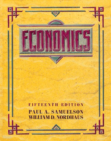 Economics: An Introductory Analysis : Samuelson, Paul A., Nordhaus ...
