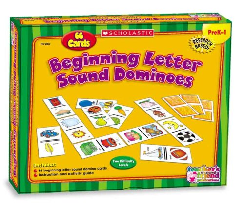 Beginning Letter Sound Dominoes [With 66 Beginning Letter Sound Domino ...