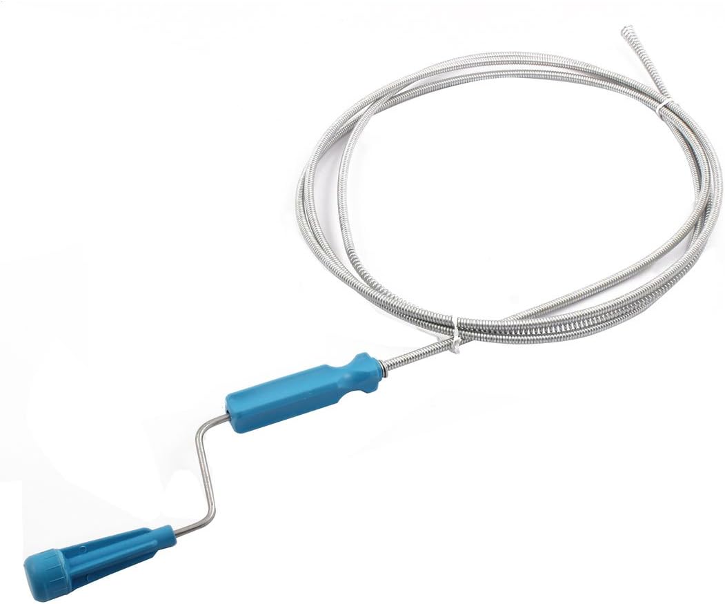 Amazon.com: uxcell Household Hand Bent Spring Drain Clogged Pipe Sewer ...