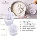 Amazon.com: Cheese Maker Molds Set of 5 – For Draining Ricotta Sour ...