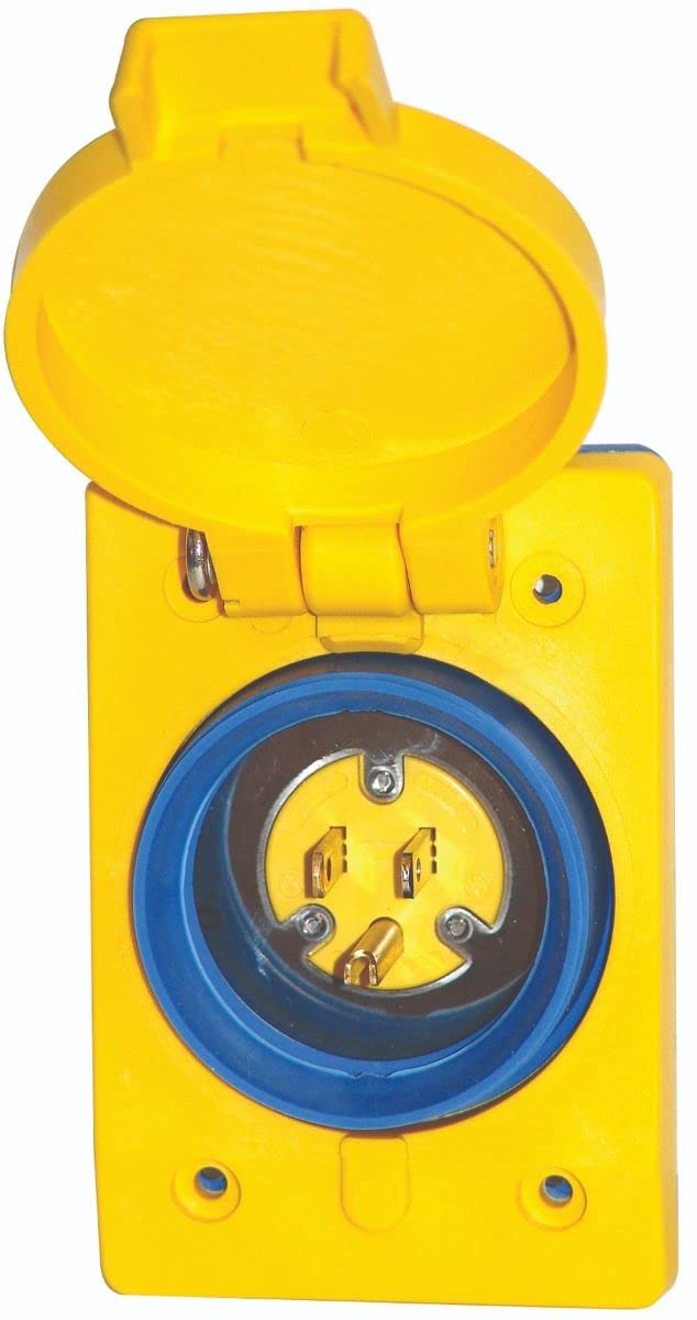 Plug 6365 California Style Commercial Grade Black Wiring Device Locking ...