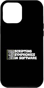 Amazon.com: iPhone 14 Pro Max Computer Programmer Scripting Symphonies In Software Case : Cell ...