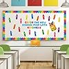 Amazon.com: Kepeel Back to School Bulletin Board Decorations Set ...