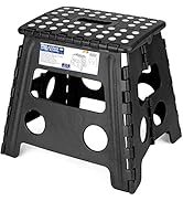 HOUSE DAY 17 inch Folding Step Stool for Adult - Large Heavy Duty ...